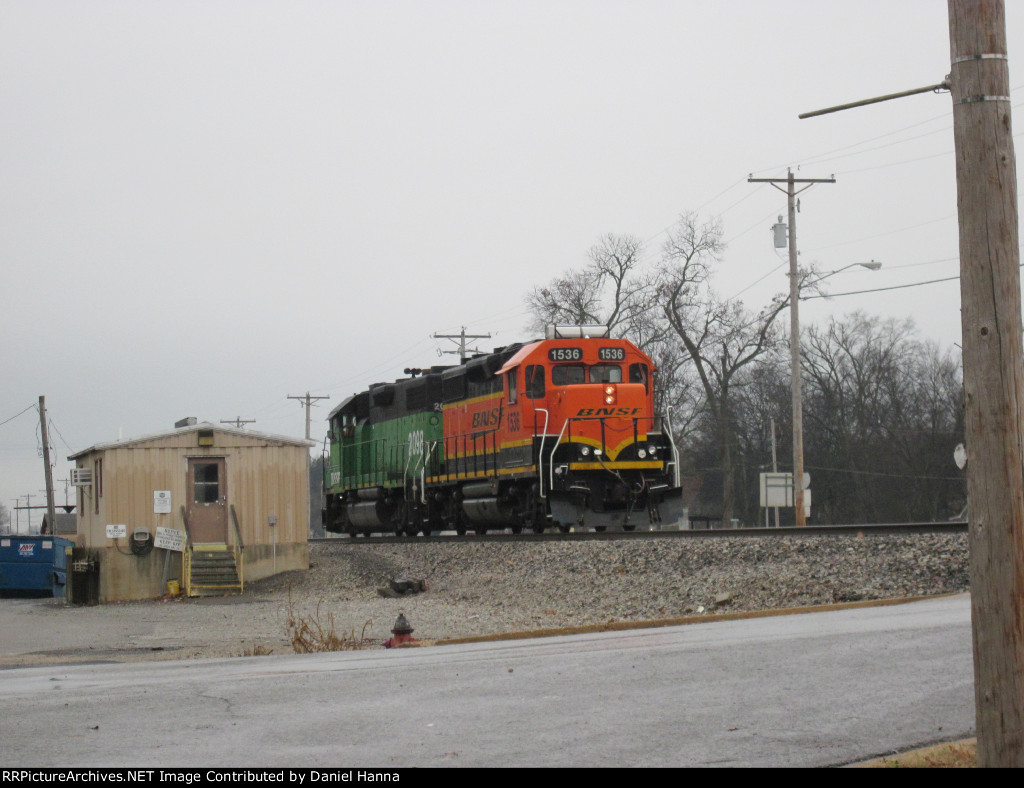 this trailing loco in H3 has quite a history, one of the oldest locos on BNSF's roster